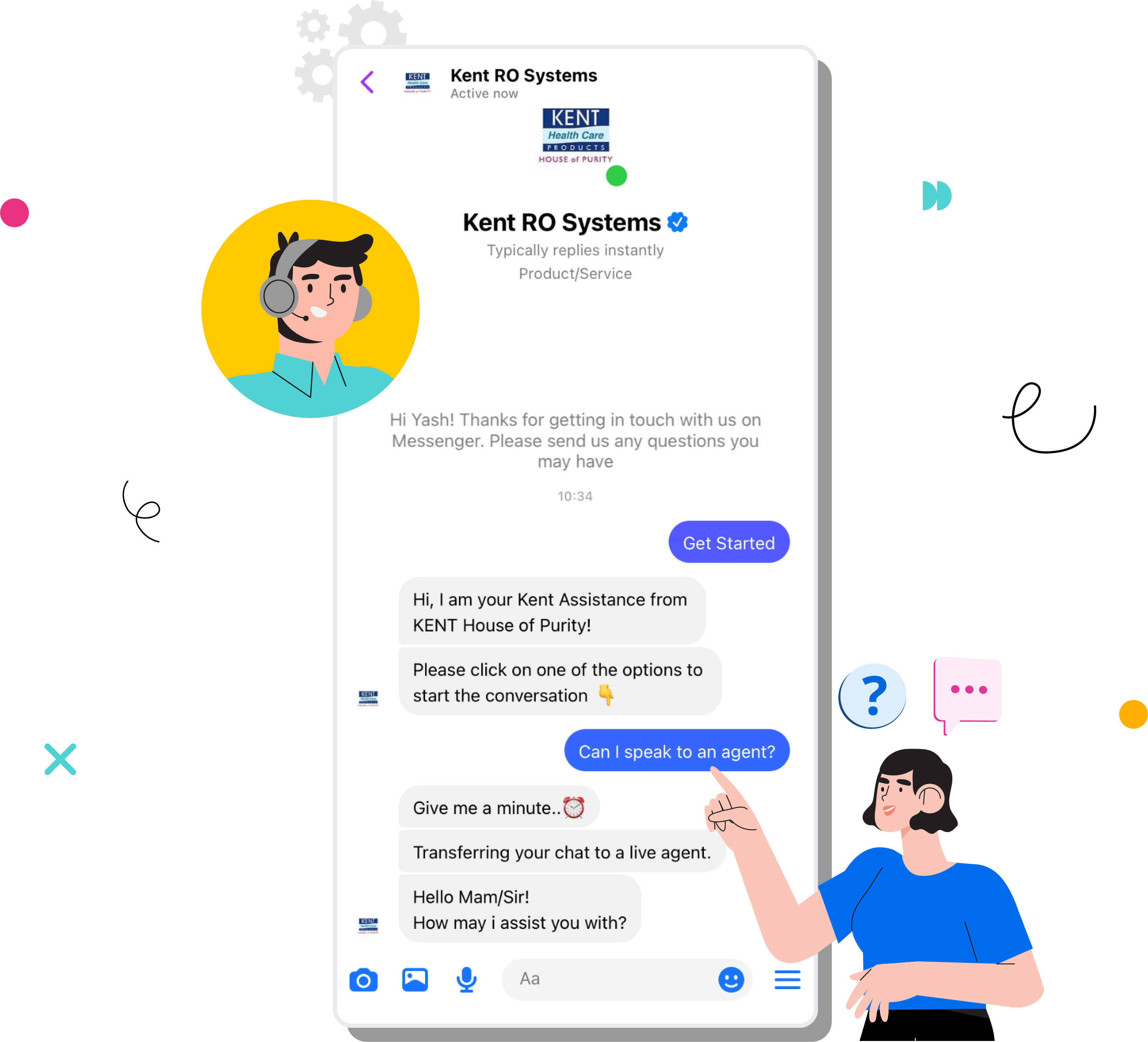 Build Conversational AI Chatbots for Messaging Applications